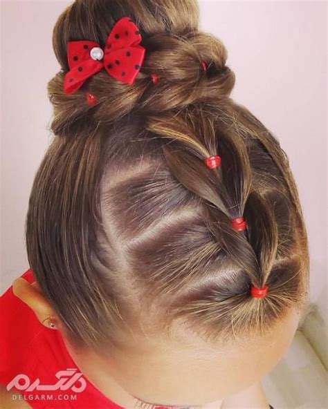 تصاویری جدید از مدل مو دخترانه کودک 2018 به همراه فیلم آموزشی