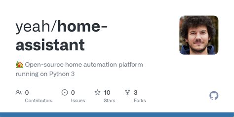 Github Yeahhome Assistant Housewithgarden Open Source Home Automation Platform Running