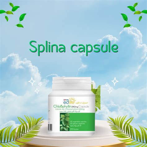 Splina Capsule Edmark Distributor Team Canada