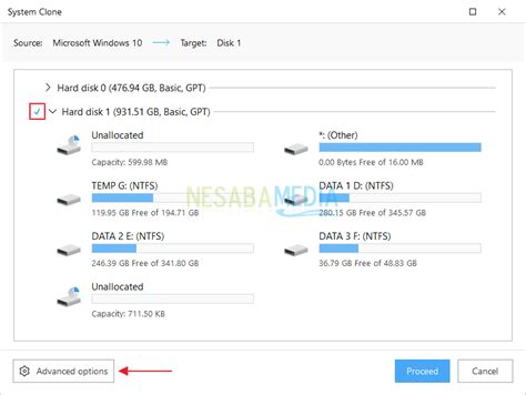 Cara Cloning Windows 10 Ke Hdd Ssd Lengkap Gambar