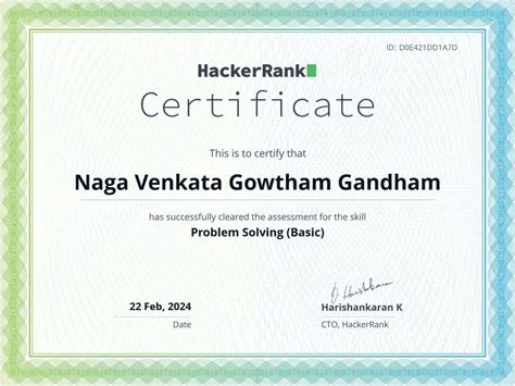 Gowtham Gandham On Linkedin Im Happy To Share That Ive Obtained A