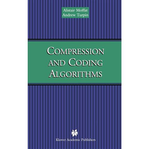 Compression And Coding Algorithms Em Promoção Na Americanas