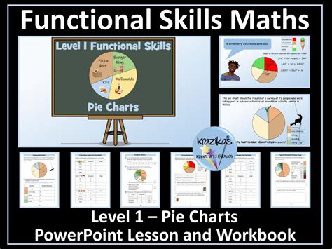 Pie Charts Statistics Level 1 Functional Skills Maths Teaching Resources