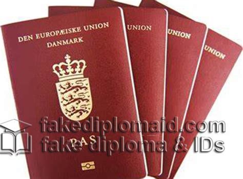 Purchase Real Danish Passport Online Fake Denmark Pass