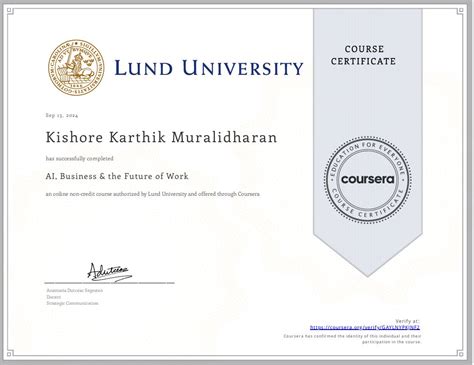 Ai Futureofwork Businessinnovation Lifelonglearning Coursera