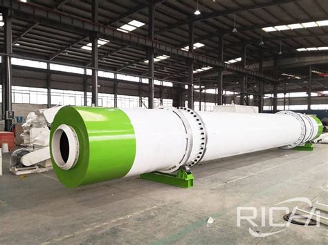 목재 톱밥 건조기 기계 목재 바이오매스 건조 시스템 회전식 건조기 Richi