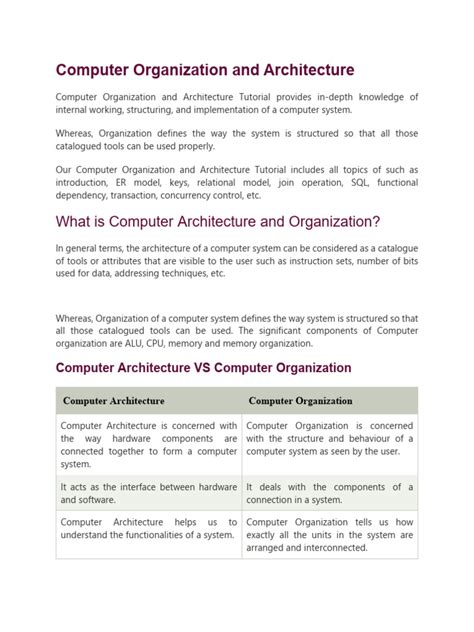Computer Organization And Architecture Pdf Computer Data Storage