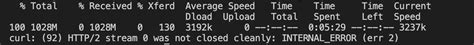 Nginx Stream Was Not Closed Cleanly At Mb Stack Overflow