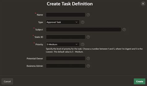 Task Definitions In Oracle Apex Part I