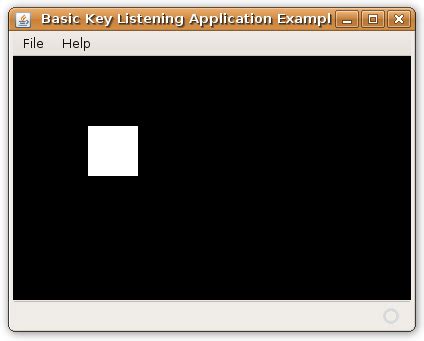Java Key Listening Example Silveira Neto