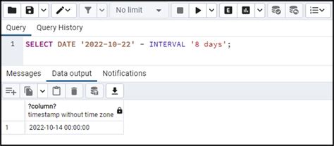 how to subtract days from a date in postgresql commandprompt inc