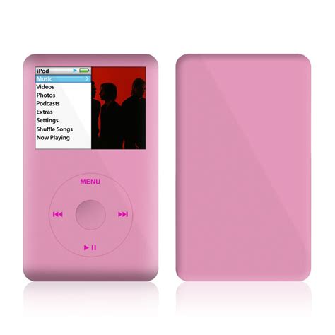 Solid State Pink Ipod Classic Skin