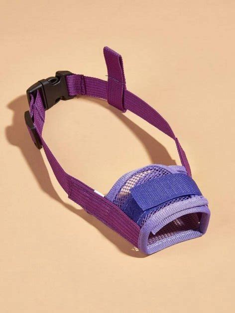 Нейлоновый намордник для собак с сетчатой вставкой дышащий регулируемый намордник размер S 12