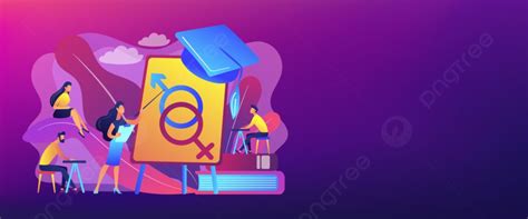 Female Teacher At Board Giving A Lesson On Sexual Education To Babes Background Neon