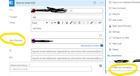 Sharepoint Online Sending An Email Via Smtp Connection In Power Automate Sharepoint Stack