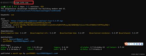 Vue3的安装及配置vue3安装及环境配置 Csdn博客