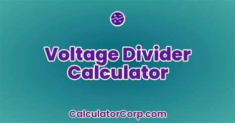 Voltage Divider Calculator