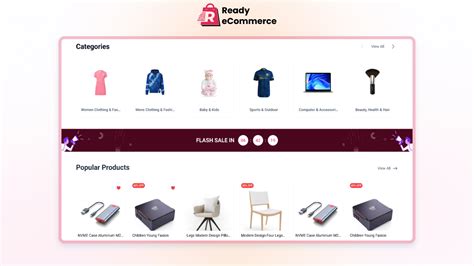 Ready Ecommerce Complete Multi Vendor Ecommerce Mobile App Customer Website With Store Pos By