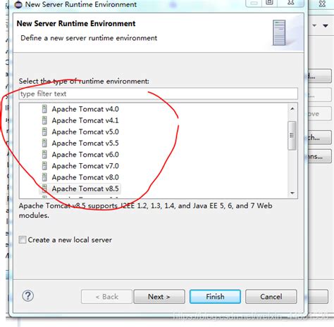 eclipse配置tomcat（有server和没有server两种情况） eclipse配置tomcat没有server csdn博客