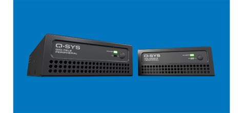 Q SYS Expands Network I O Peripherals Systems Integration Asia