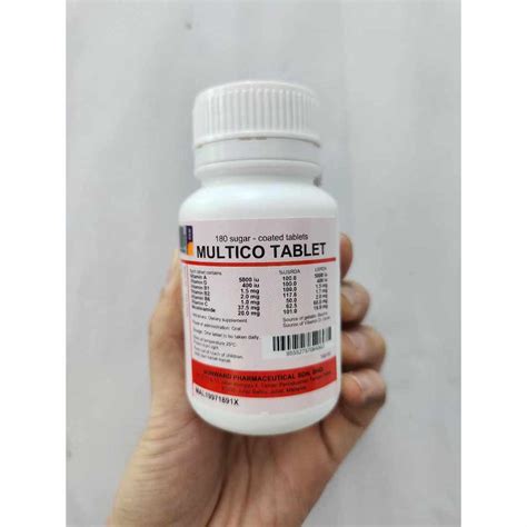 Sunward Multico Tablet 180tablets Shopee Singapore