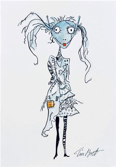 Tim Burton Girl Mutualart