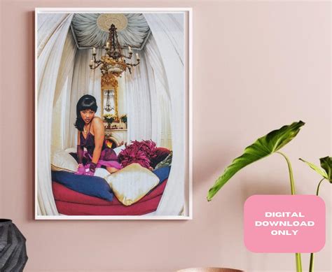 Lil Kim Hardcore Cd Vintage Poster Etsy