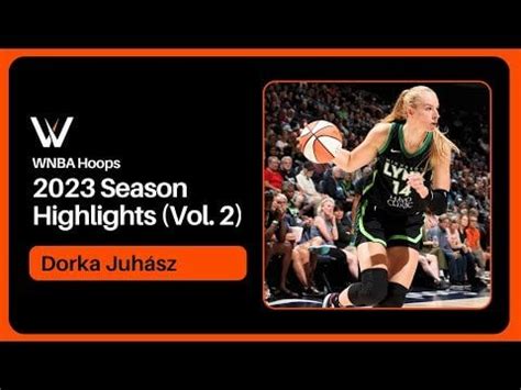 Dorka Juhász Highlight Mix Vol 2 2023 Season Wnba Hoops Rwnba