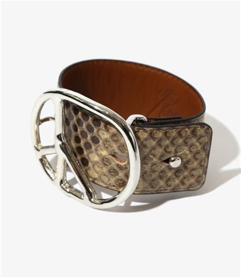 Peace Buckle Bracelet Python Nepenthes Online Store