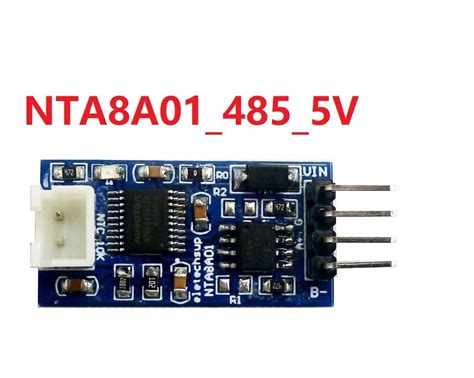 Nta8a01 5v Dc Rs485 Ttl Modbus Rtu Ntc Thermistor Temperature Sensor Remote Acquisition Monitor