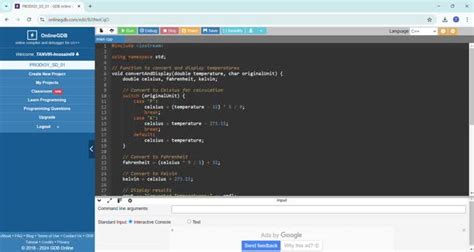 Tanvir Hossain On Linkedin Prodigy Infotech Task 01 Temperature Conversion Program