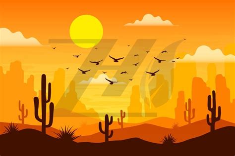 دانلود وکتور پس زمینه چشم انداز صحرا دانلود رایگان فایل لایه باز، Psd، وکتور، لوگو و موکاپ