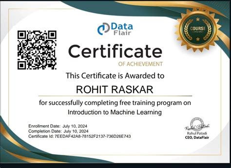 rohit raskar on linkedin machinelearning datascience dataflair