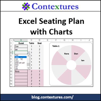Seating Chart Template Excel Seating Chart Template Excel