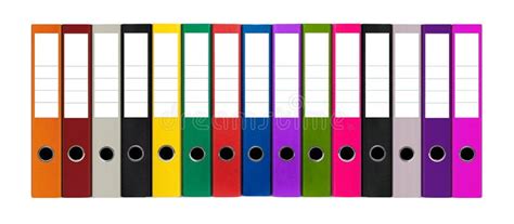 Colorful Files Stock Photo Image Of Document Files 17971386