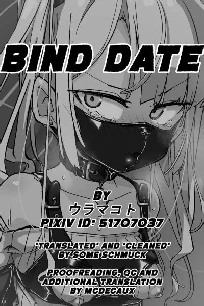 Bind Date By Noya Macoto Hentai Doujinshi For Free At Hentailoop