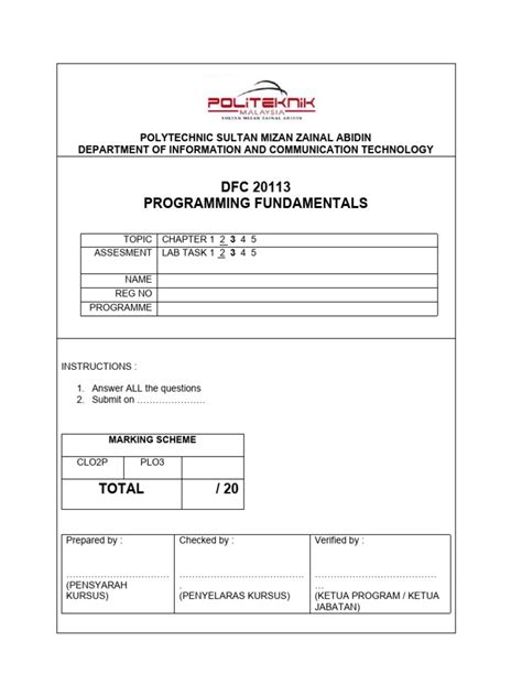 Lab Task 3 Pf 2022 Pdf Computer Programming Software Engineering