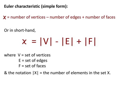 Ppt Lecture 1 The Euler Characteristic Powerpoint Presentation Free