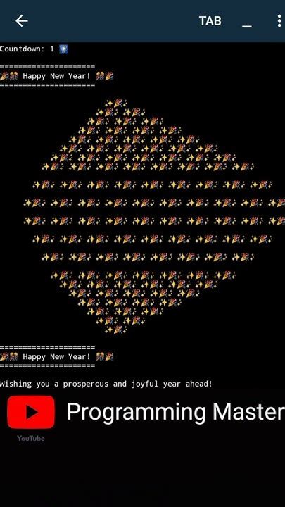 Shorts Pythonprogramming Python Happynewyear Pythonforbeginners Youtube