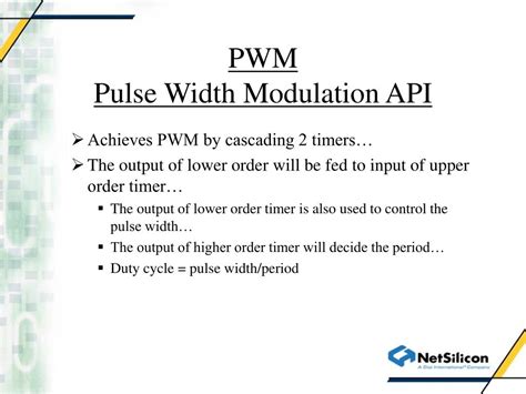 Ppt Pwm Pulse Width Modulation Api Powerpoint Presentation Free