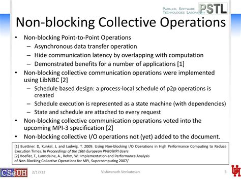 Ppt Design And Evaluation Of Non Blocking Collective Io Operations Powerpoint Presentation