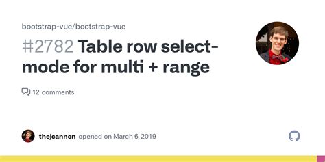 Table Row Select Mode For Multi Range Issue Bootstrap Vue Bootstrap Vue Github