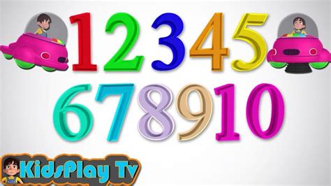 Learn Numbers Counting 123 1 To 10