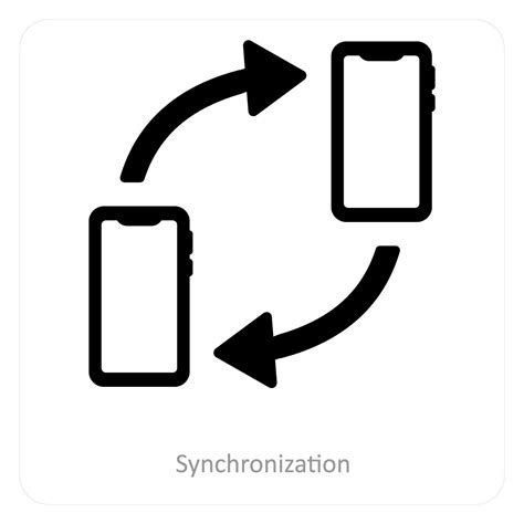 Synchronization And Database Icon Concept 26640637 Vector Art At Vecteezy