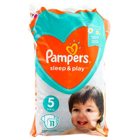 Подгузники Pampers (Памперс) Sleep Play 11шт 11-16кг купить с доставкой ...