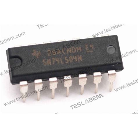 Compuerta 74ls04 Not 7404