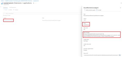 microsoft azure vm enabling azure monitor agent for windows and linux vms