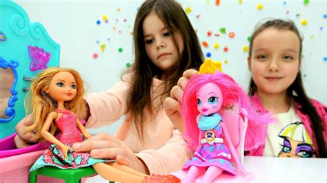 Салон красоты для кукол Мультики для девочек Youtube