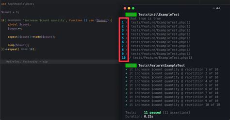 `repeat` Method Needs Some Improvements · Issue 908 · Pestphppest