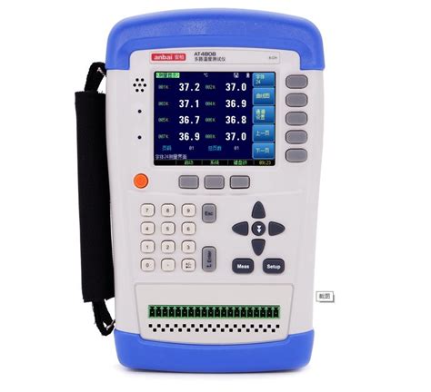 At4808 Handheld Multi Channel Digital Thermometer Temperature Test Meter Data Logger China
